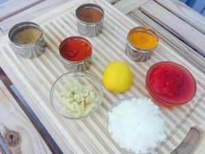 Chana Masālā - Spicy Chickpeas in a Light Sauce ⋆ Sweet & Masālā
