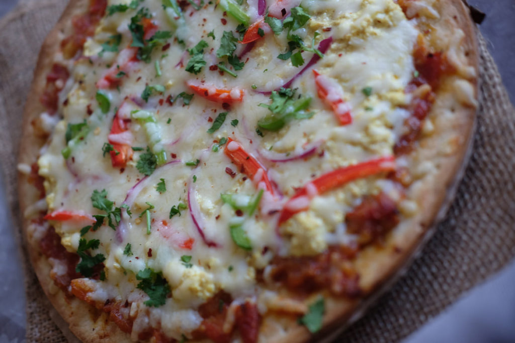 Paneer Tikka Masala PIZZA ⋆ Sweet & Masālā